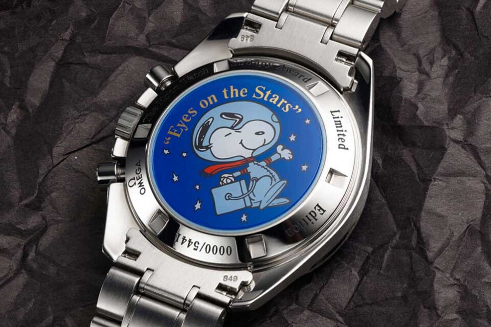Speedmaster Silver Snoopy: un reloj para los héroes de la luna